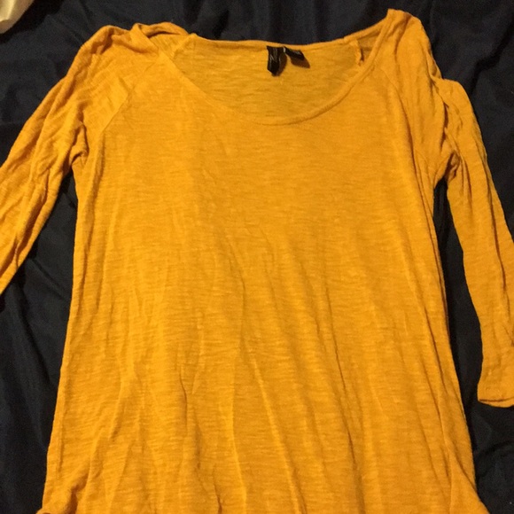 Tops | Yellow See Through Top | Poshmark